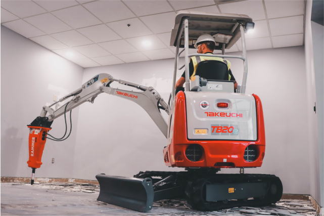 Introducing the Takeuchi TB20E: A Fully Electric Excavator