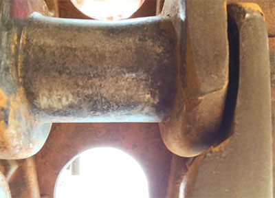 Worn Track Pins and Bushings - To Turn or not to Turn