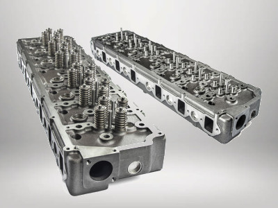 Cylinder Head Parts including camshafts, lifters, heads, and followers