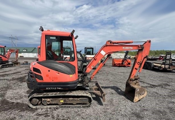 Kubota KX71-3 Mini Excavator Parts | ConEquip.com