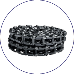 Steel Track Chains - Excavator, Dozer Track Chains | ConEquip Parts