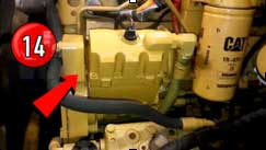 Installing a Heui Pump on a Cat C7 or C9 Engine